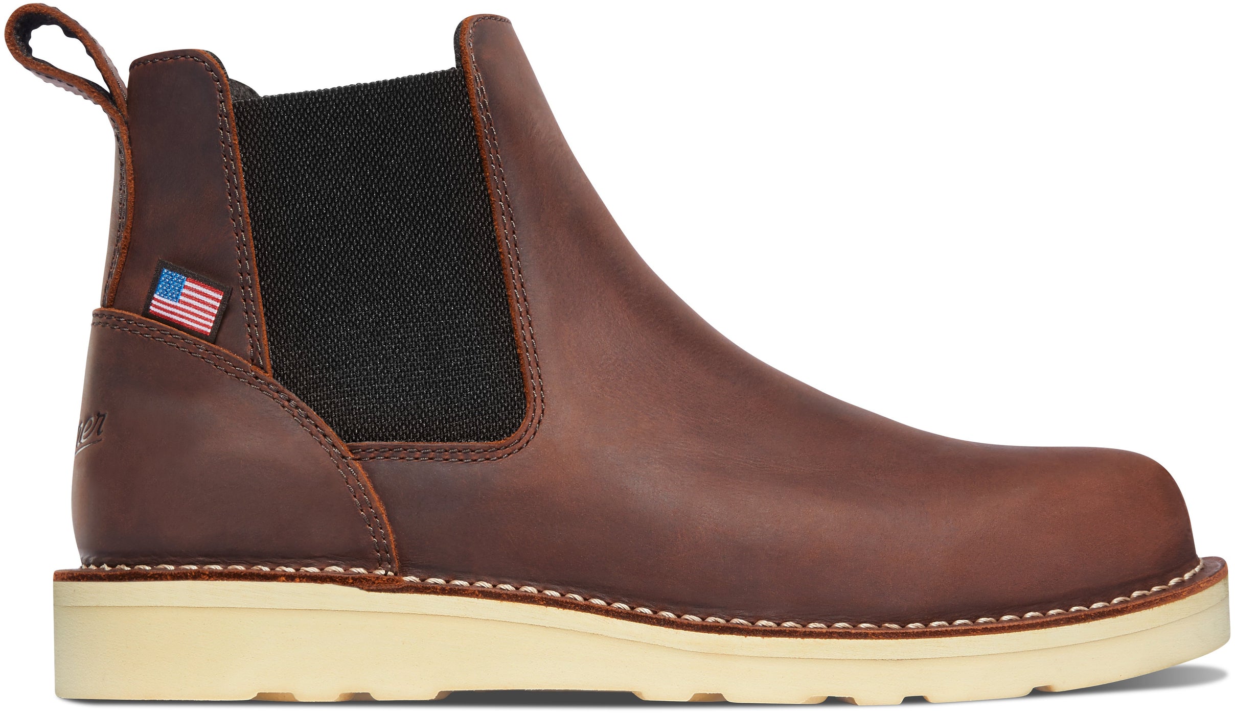 Danner Men's Bull Run 6" Steel Toe Chelsea Work Boot — The Power Tool Store