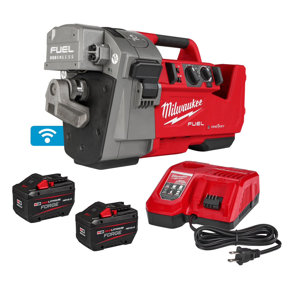 Milwaukee M18 FUEL RINGER Roll Groover Kit 2928-22 — The Power Tool Store