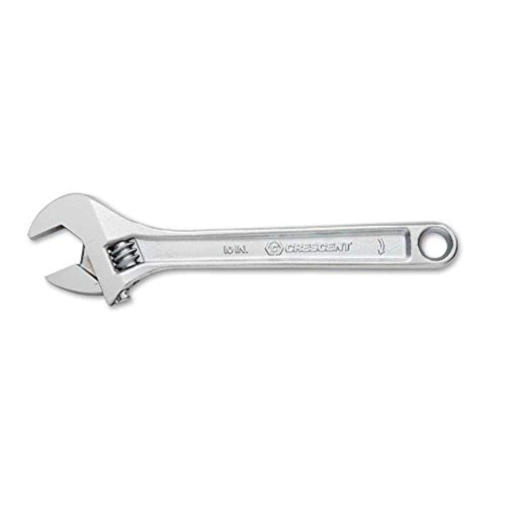 Crescent AC210VS Adjustable Wrench Plated Finish 10" — The Power Tool Store