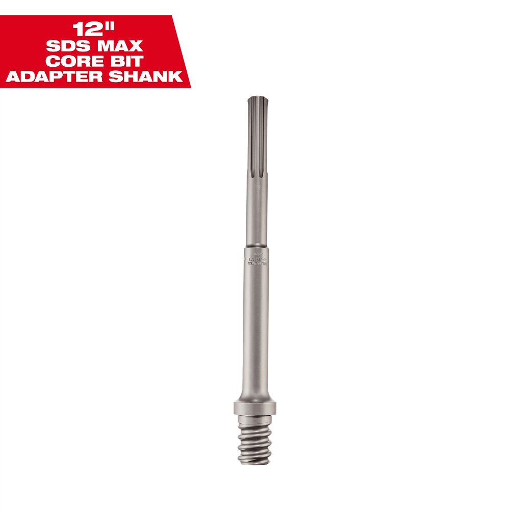 Milwaukee Tools 12" SDS-Max Core Bit Adapter 48-03-3572 — The Power ...