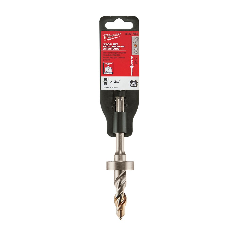 Milwaukee SDS Plus Stop Bit SDS Plus 48-20-7655 — The Power Tool Store