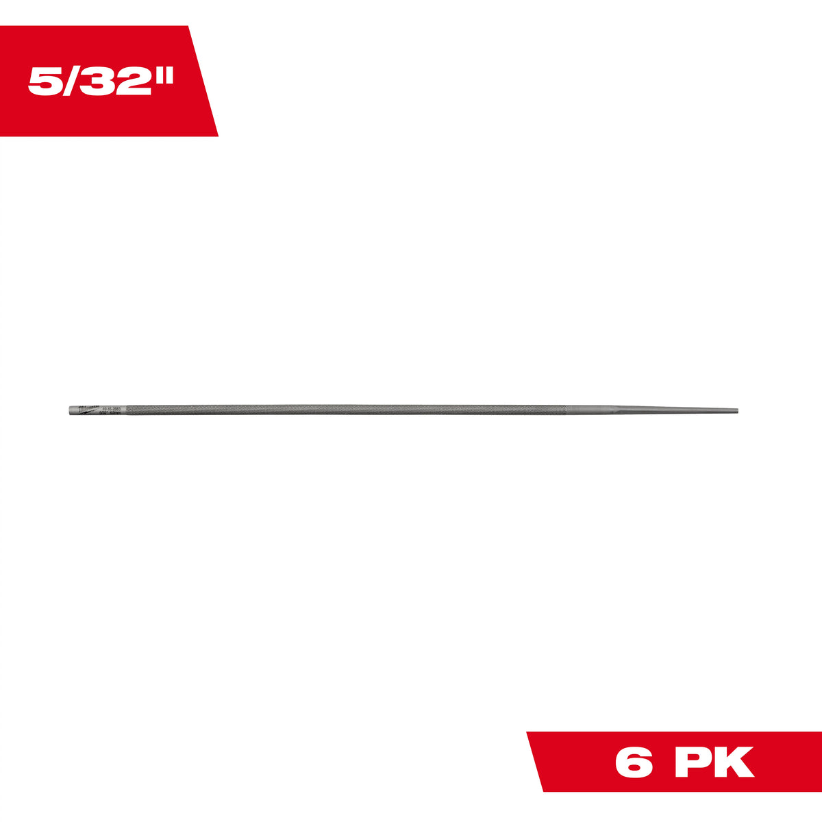 Milwaukee Tools 5/32” Round File for Saw Chain 6 PK — The Power Tool Store