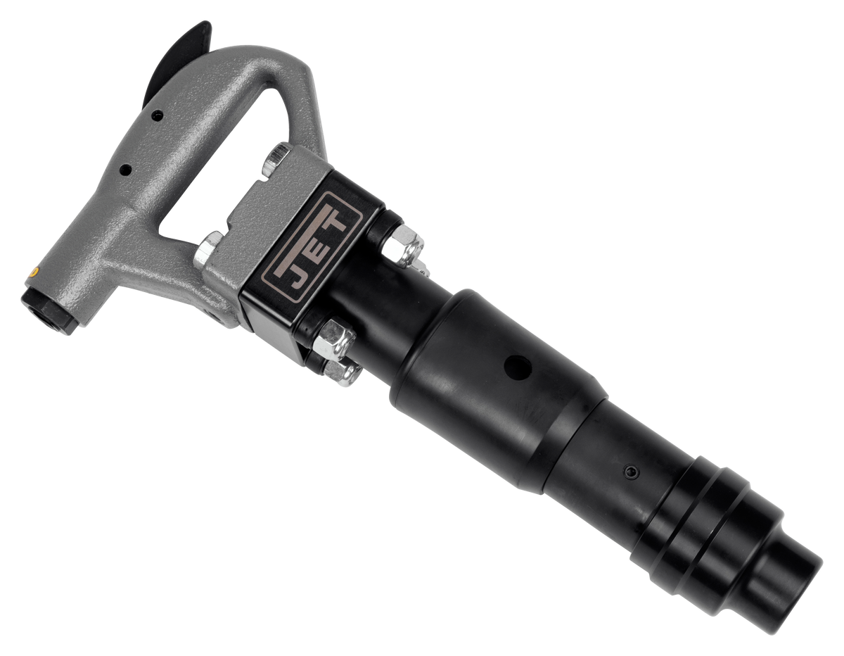 JET 4" Stroke, Round Shank, 4-Bolt Chipping Hammer — The Power Tool Store