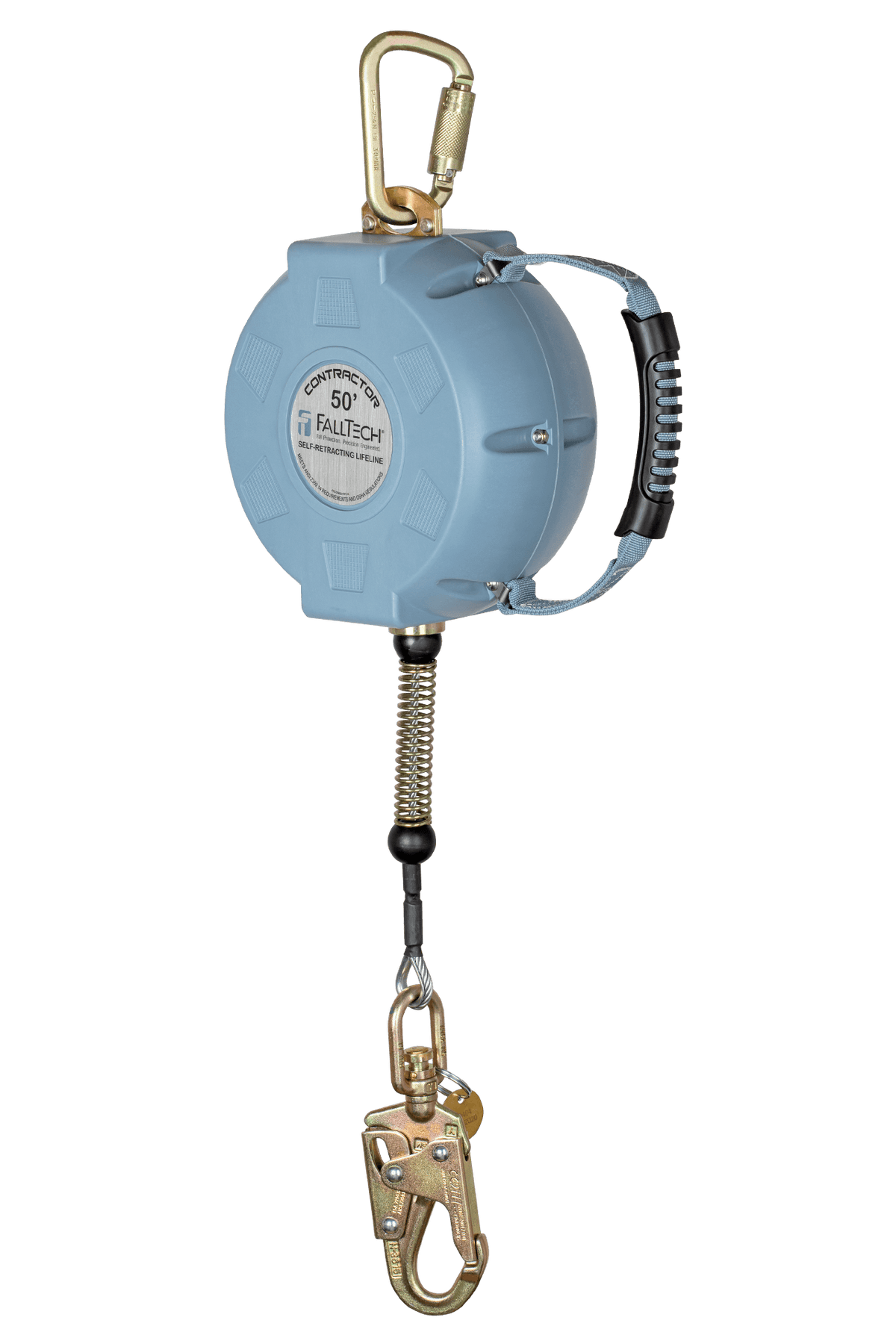 FALLTECH Contractor C Class 1 SRL w/ 50' Galvanized Cable & Anchorage ...