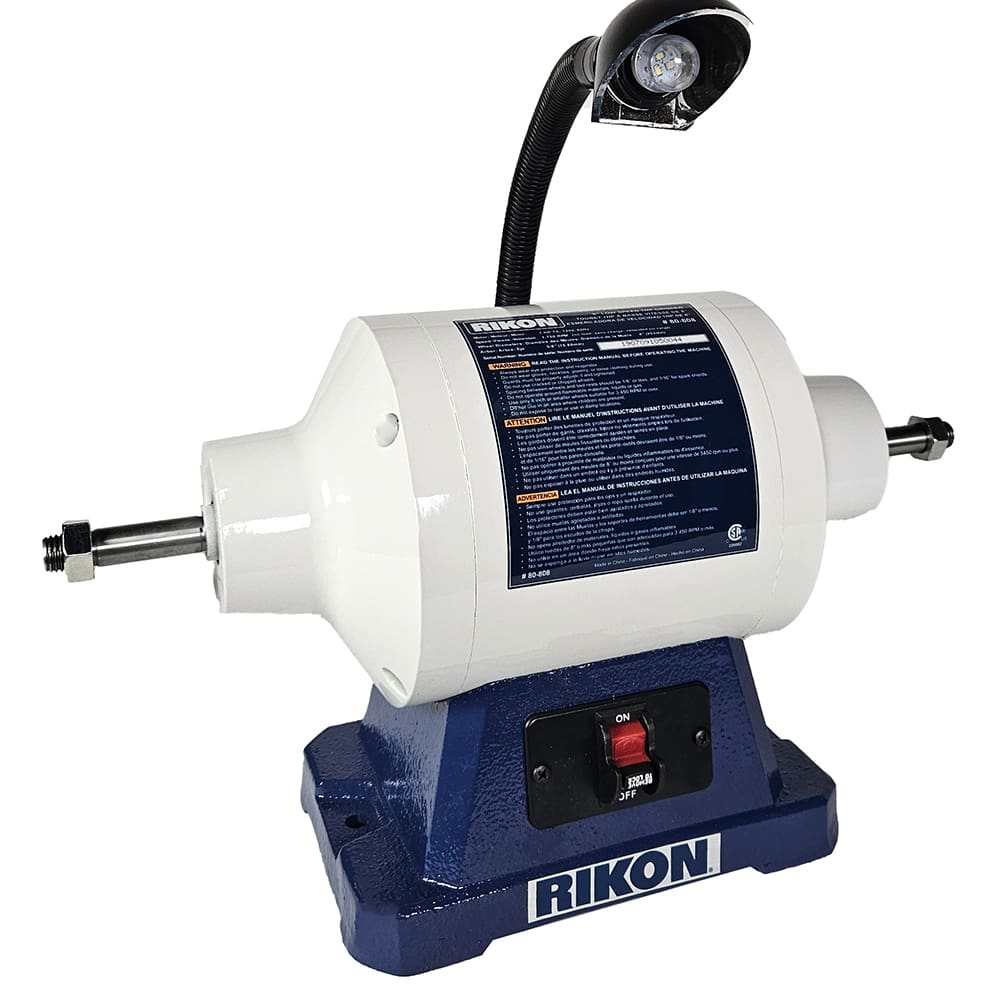 RIKON 8″ Low Speed Bench Grinder (MOTOR ONLY) — The Power Tool Store