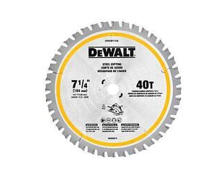 DEWALT 7-1/4In 40T Metal Saw Blade — The Power Tool Store