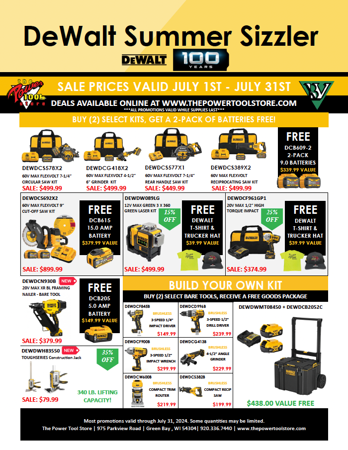 Deals & Discounts — The Power Tool Store