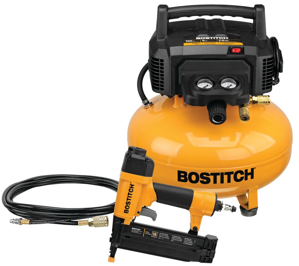 BOSTITCH 1-Tool/Compressor Combo Kit — The Power Tool Store