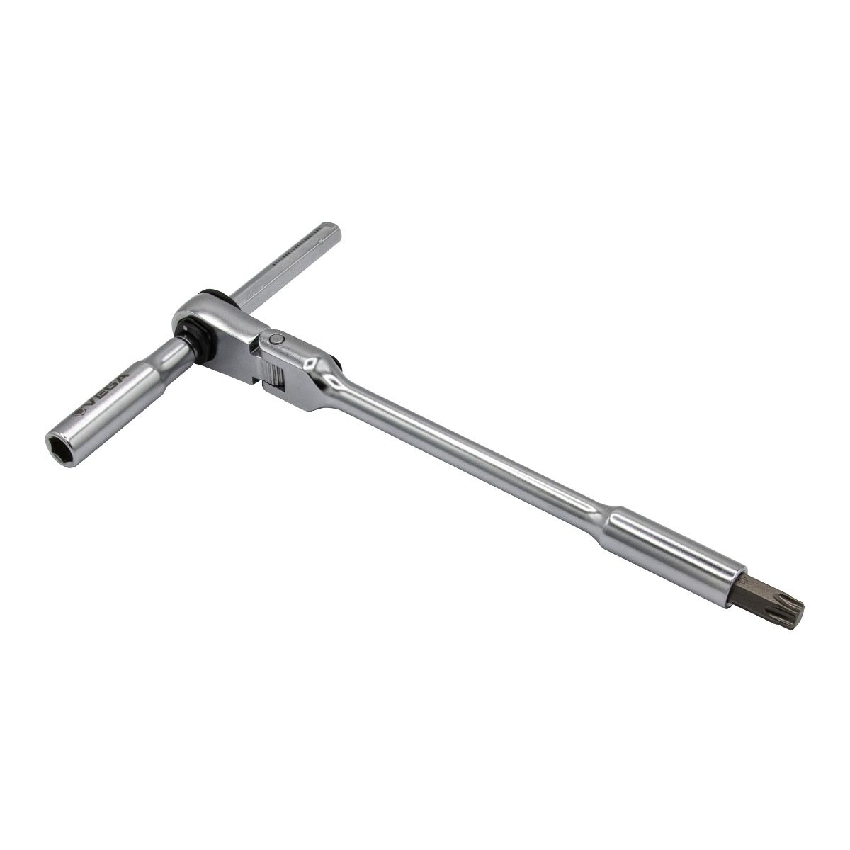 VEGA 1/4 Flexible Head Mag Bit Ratchet X 6" w/ Extension Bar — The ...