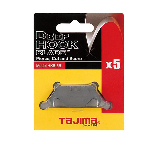 TAJIMA VR-Series DEEP HOOK BLADE™ Utility Knife Blades (5 PACK) — The ...