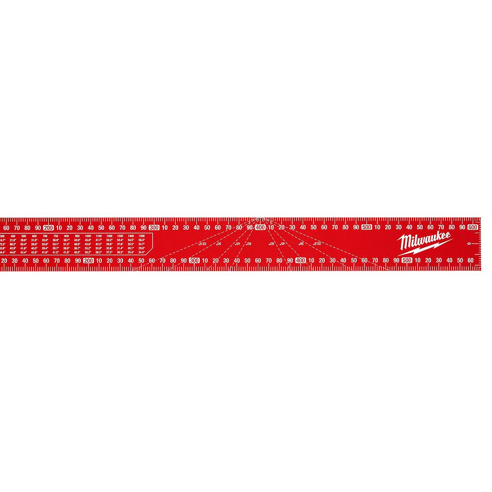 Milwaukee Tools 400x600mm Aluminum Framing Sq MLSQ124 — The Power Tool ...