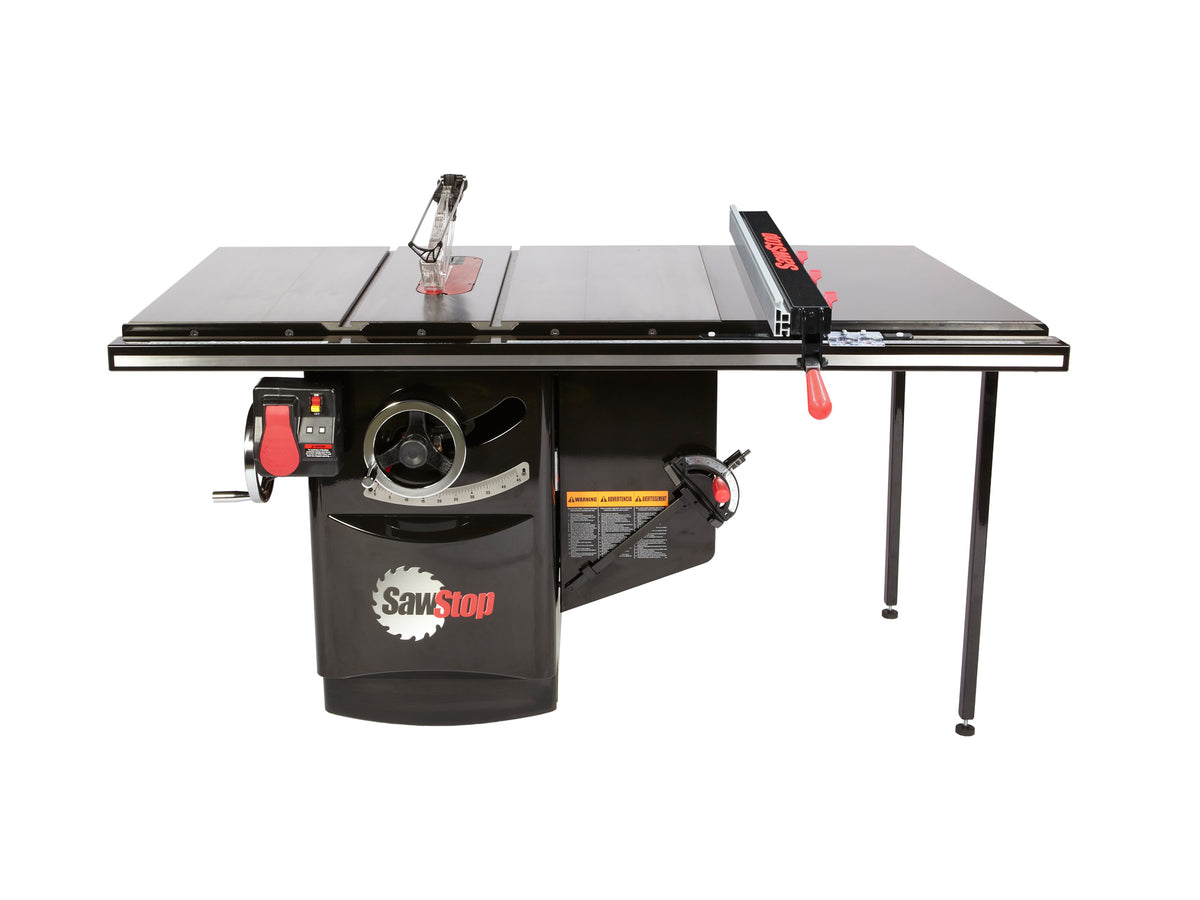 Industrial 5HP, 1ph, 230v Cabinet Saw with 36” Industrial T-Glide Adva ...