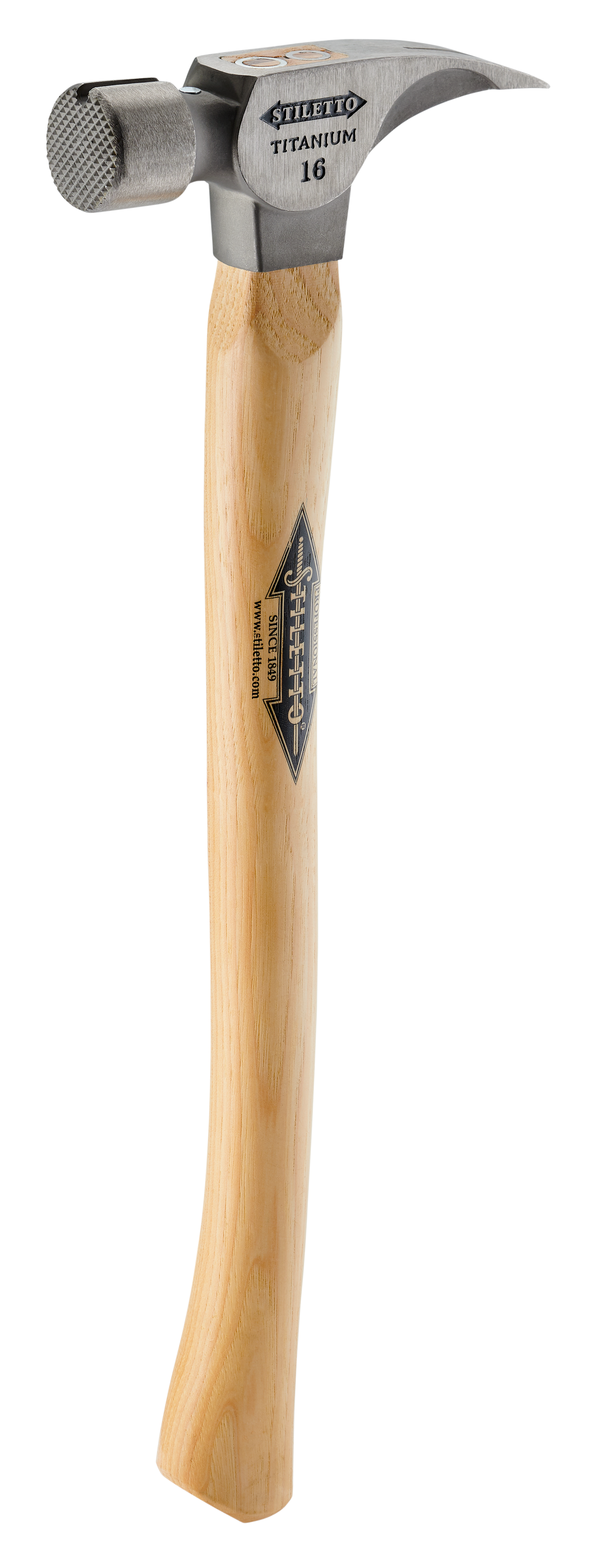 STILETTO 16oz Milled/Curved Hickory Hammer — The Power Tool Store