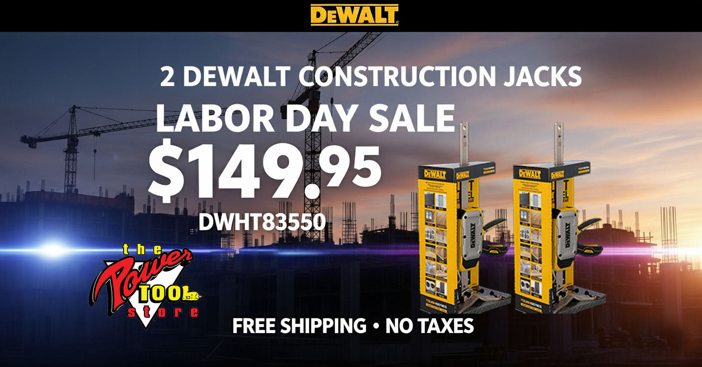 DEWALT DWHT83550 TOUGHSERIES Construction Jacks - (2) Pack FREE SHIPPI — The Power Tool Store