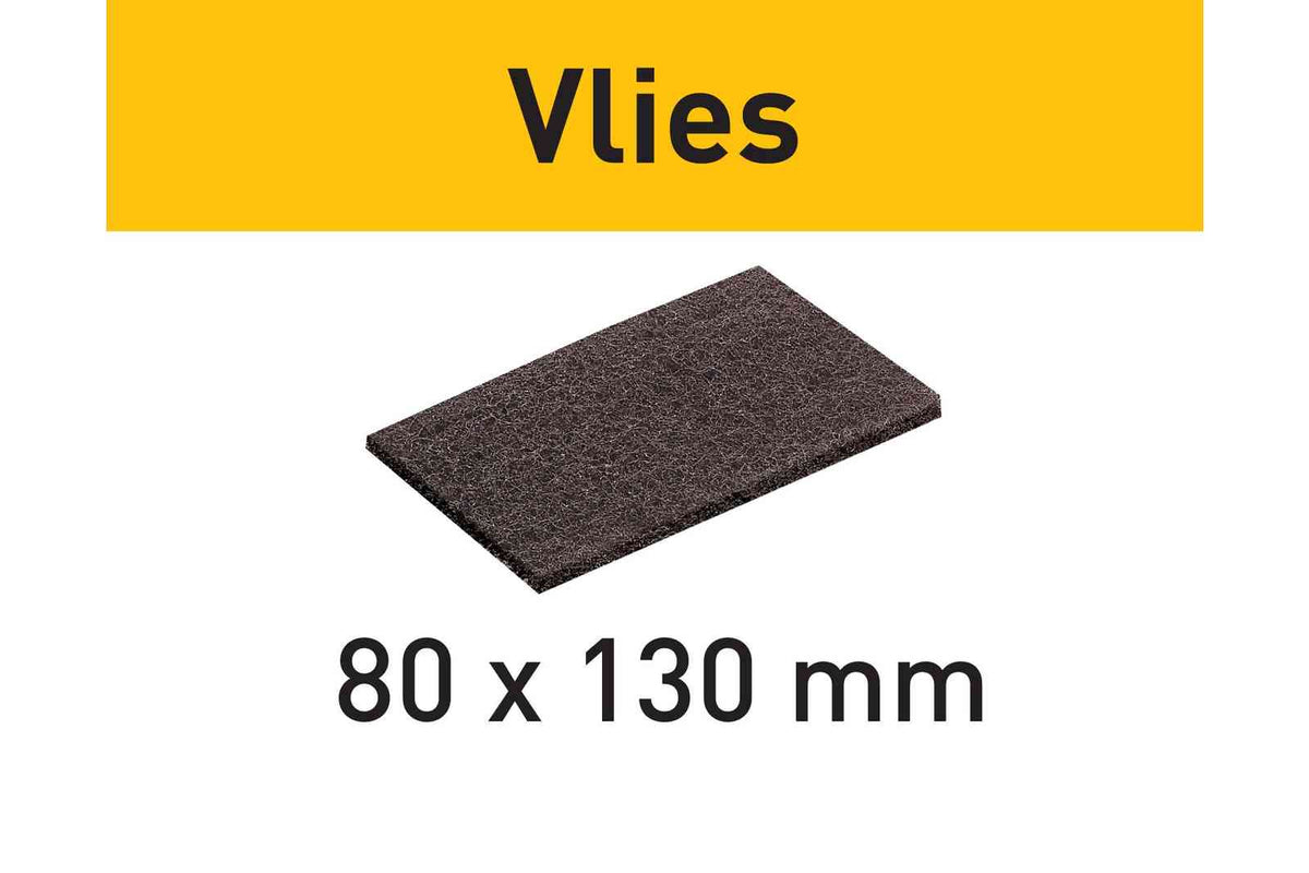 FESTOOL Sanding Vlies Vlies STF 80 mm X 130 mm SF 800 VL (5 PACK) — The ...