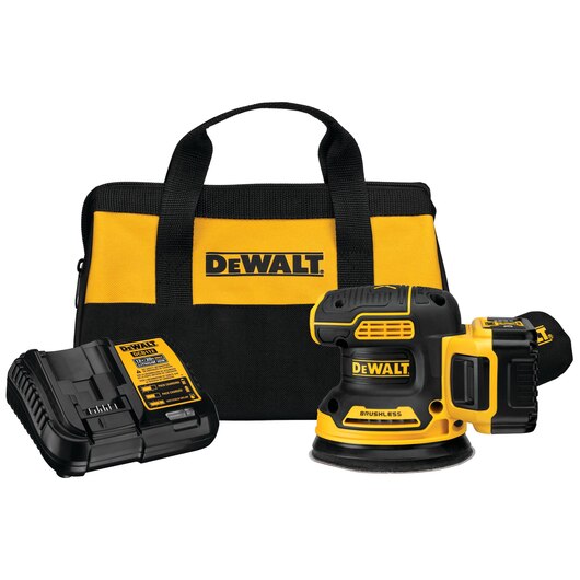 DEWALT 20V MAX* XR Brushless 5 in. Cordless Variable Speed Random Orbi ...