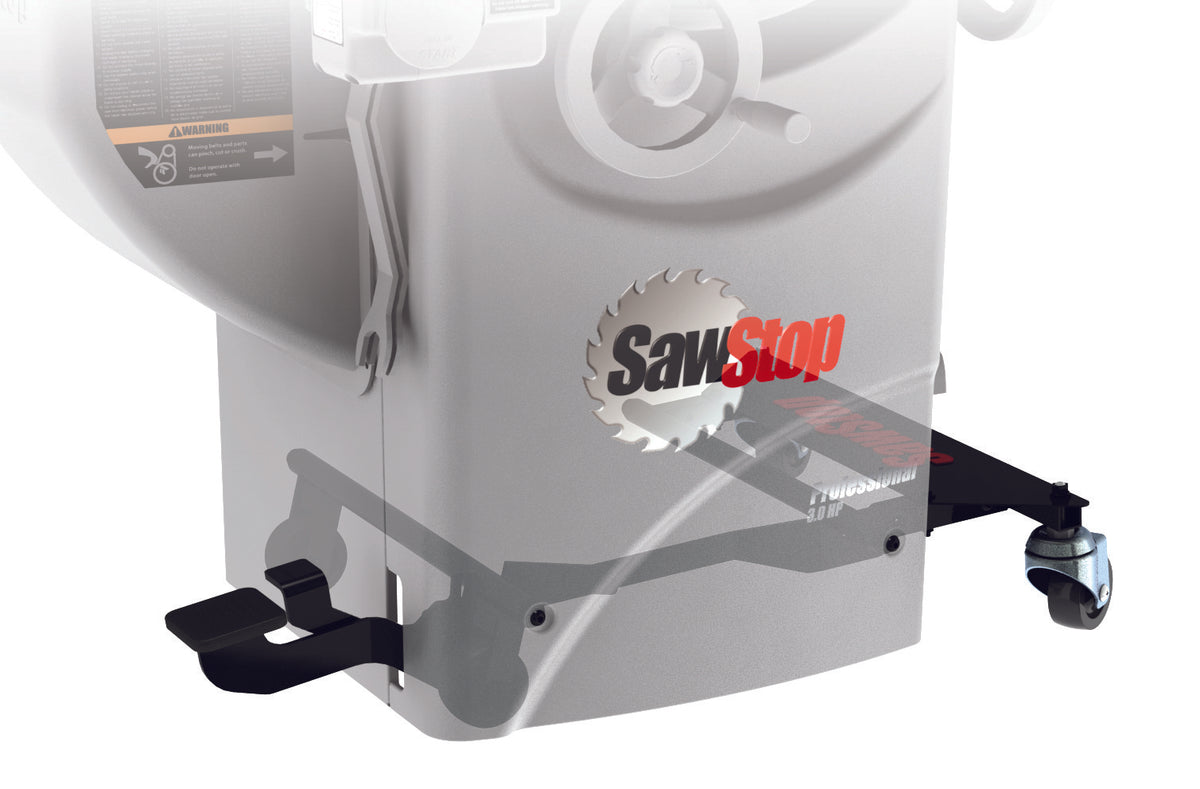 SAWSTOP Professional Saw Integrated Mobile Base — The Power Tool Store